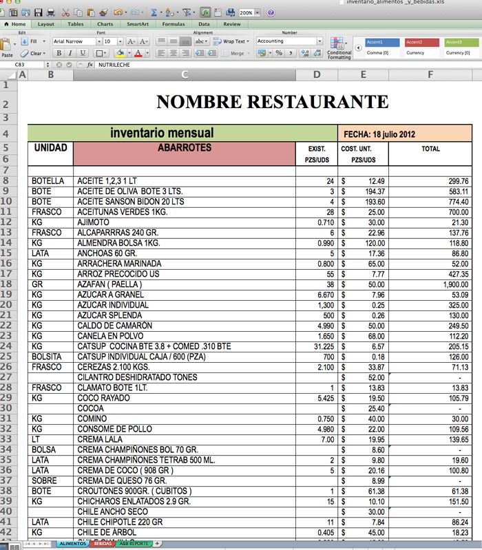 Inventario en contabilidad: definición y registro ️